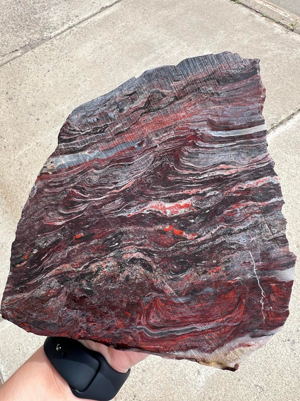 Waves Unpolished Slab | MaryEllenStoneCo